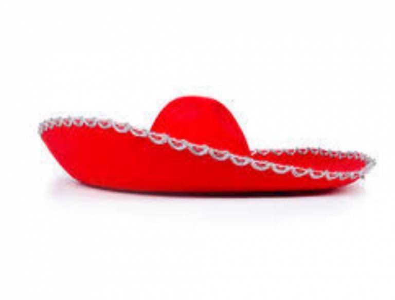 LARGE RED SOMBRERO WITH WHITE TRIM – Bratz Basement